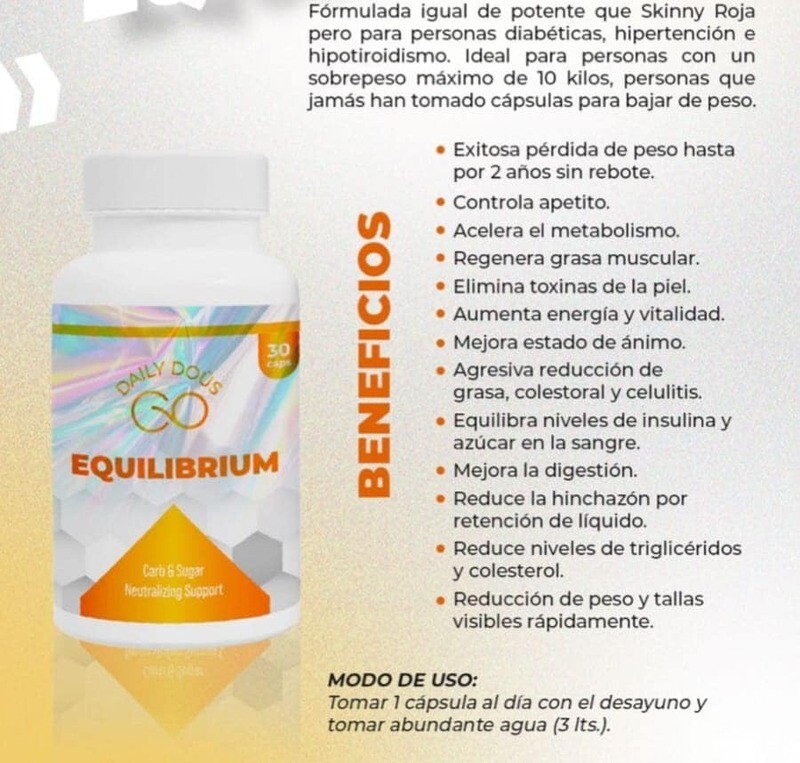 EQUILIBRIUM DAILY DOUS PARA HIPERTENSOS