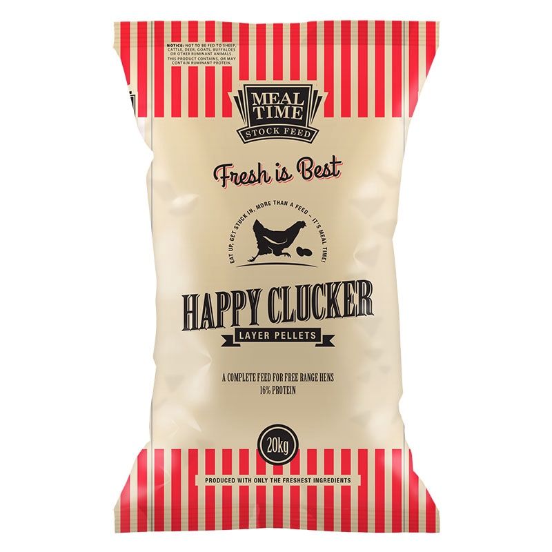 Happy Clucker Chicken Pellets 20kg - ONLINE SHOP - The Landscape Supply ...