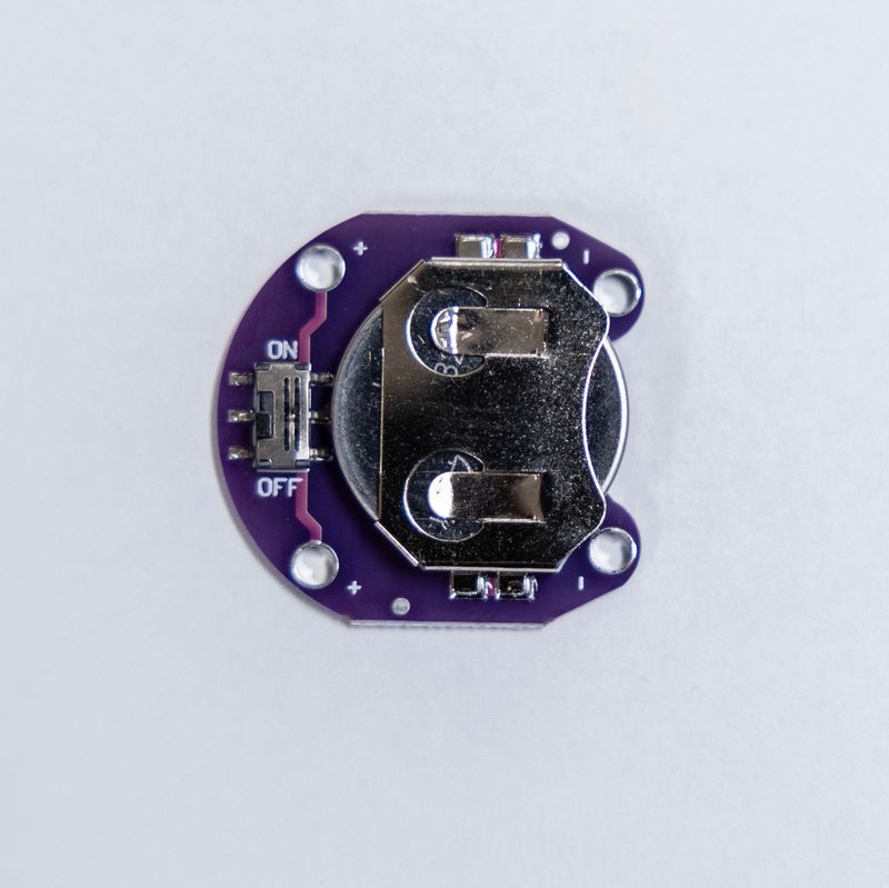 Sewable Circuit Battery Holder Sewable Circuit Battery Holder