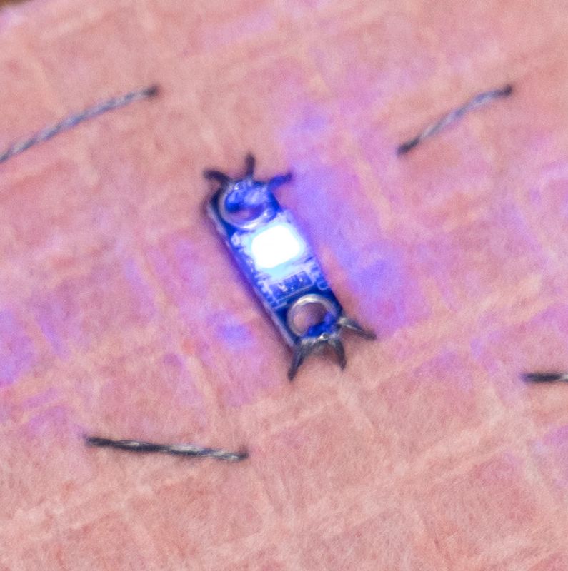 Sewable Circuit LED 6 Pack Assorted Colors