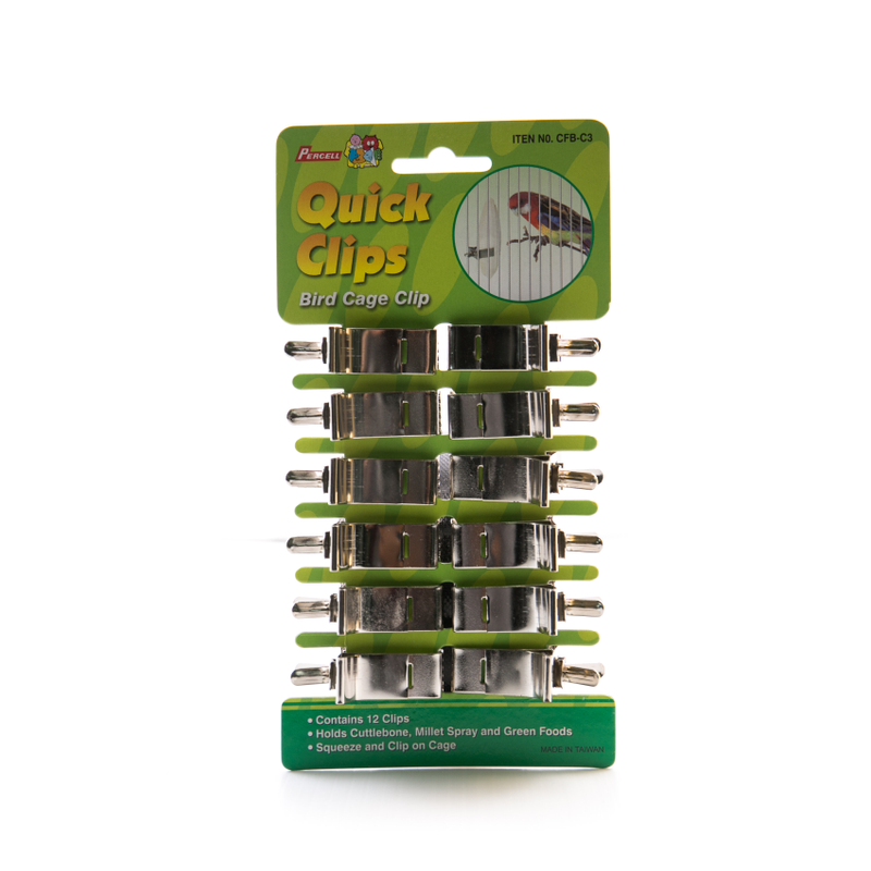 Quickclip Bird Cage Clips