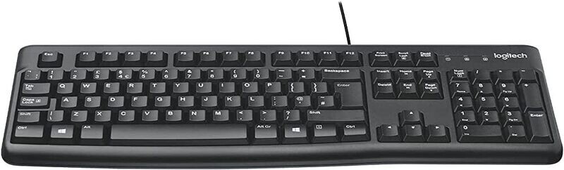 Logitech K120 USB Standard Computer Keyboard