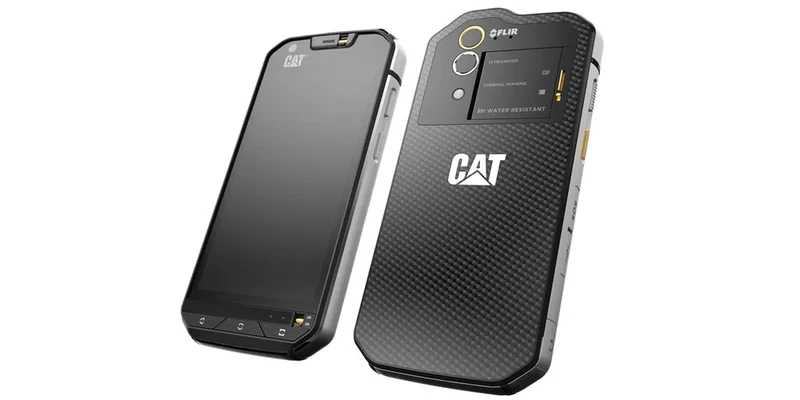 CAT PHONES S60 Rugged Waterproof Smartphone Black