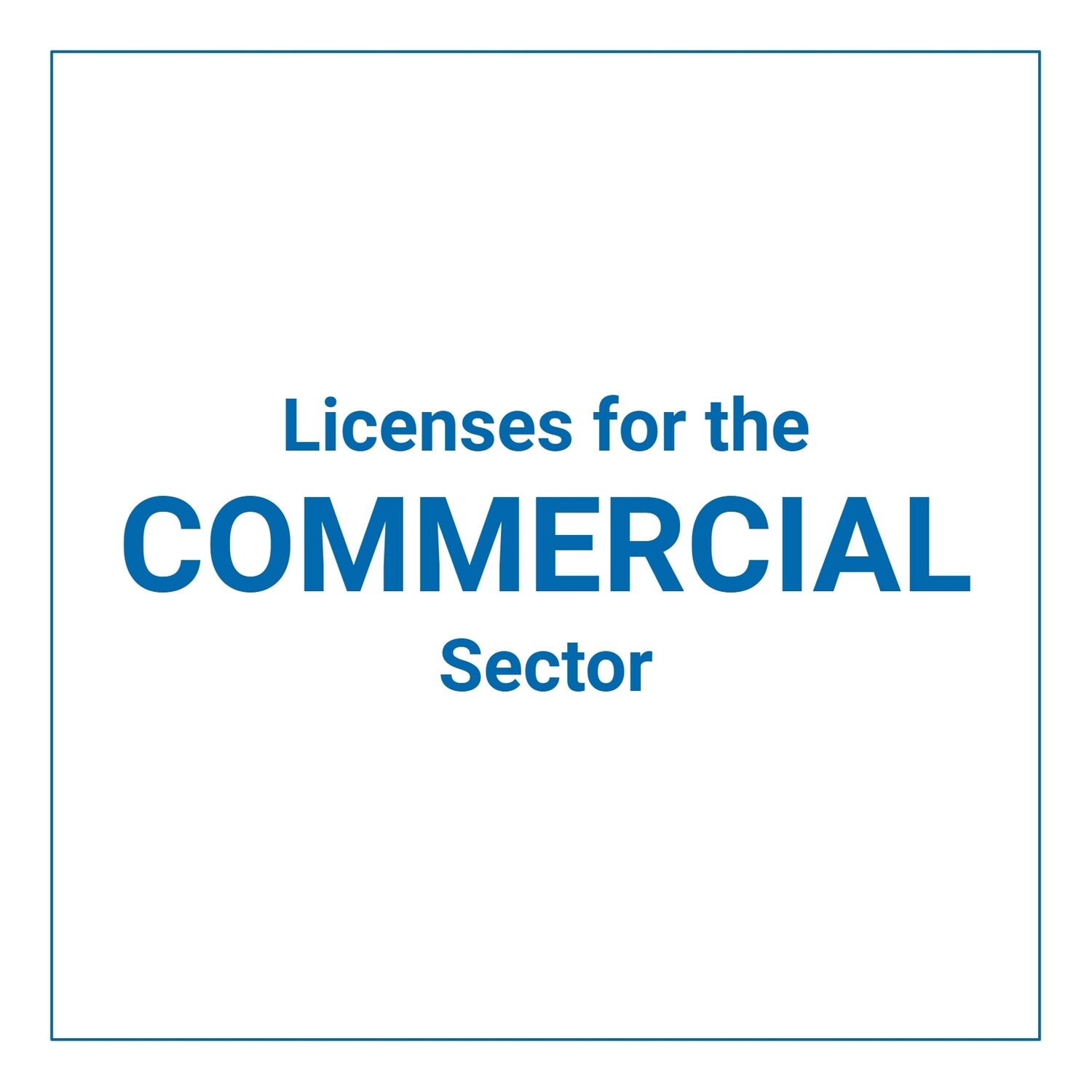 Commercial Licenses