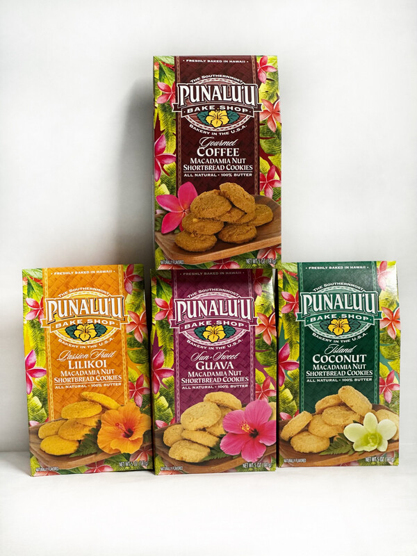 Punalu'u Shortbread Cookies