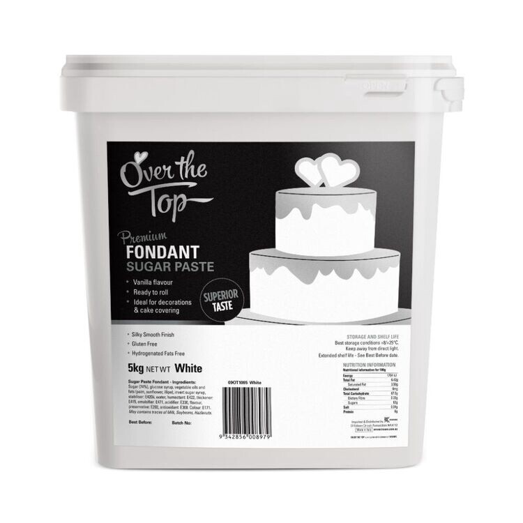 OVER THE TOP 5KG FONDANT
