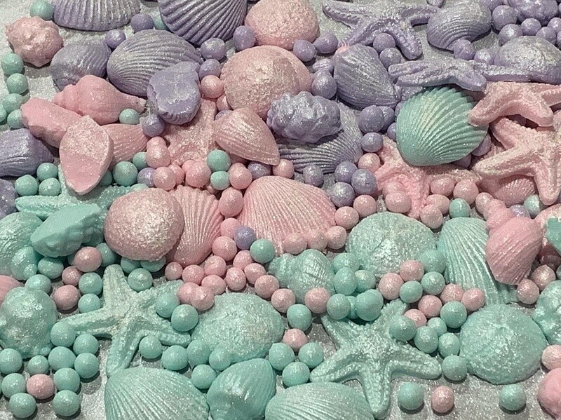 MERMAID SEA SHELLS SET 24