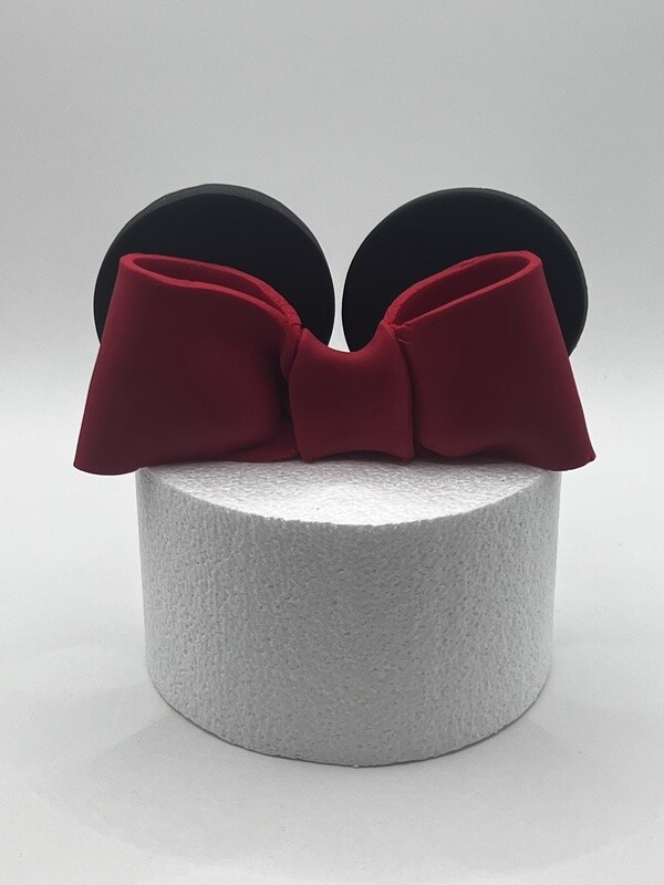 Mini mouse ears and bow set