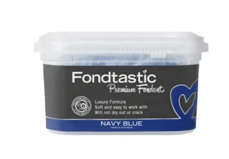 FONDTASTIC FONDANT NAVY BLUE 250G