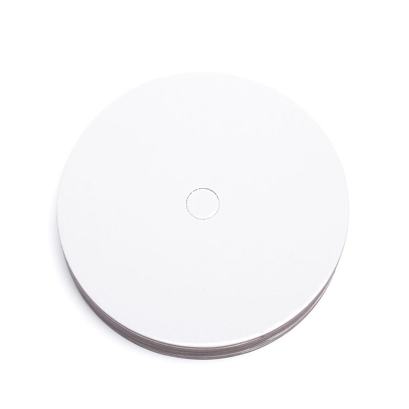 PERFORATED CARD WHITE BOARD 6 INCH