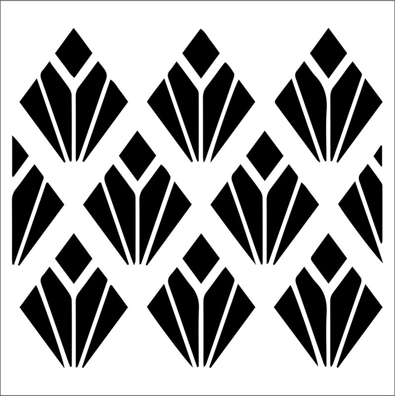 Art Deco Stencil 1