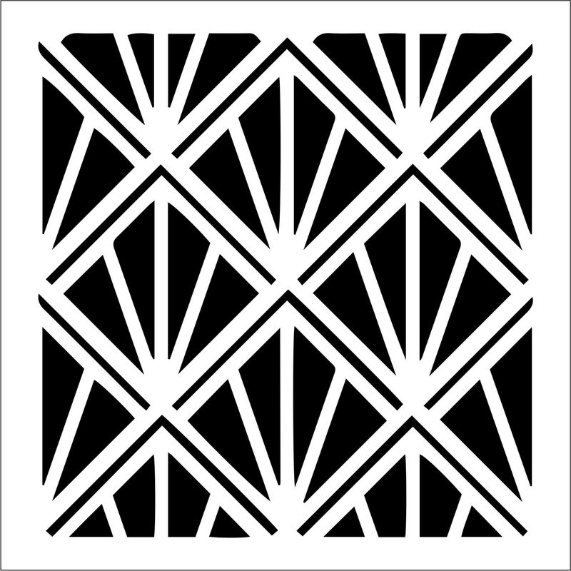 Art Deco Stencil 8