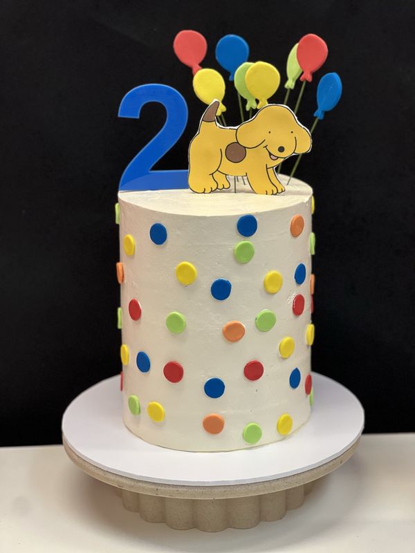 Spot the dog cake