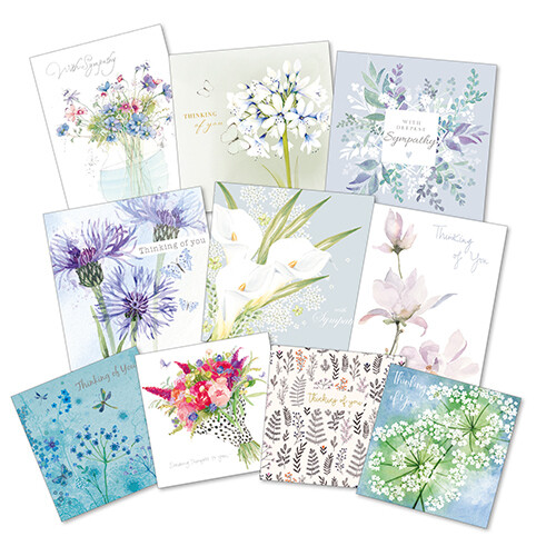 Get Well/Sympathy/Thinking of You Card Bundle (10) - Online Shop ...
