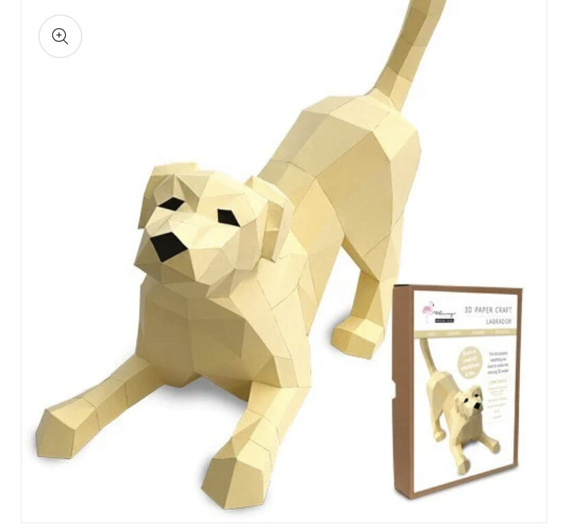 Labrador Paper Craft Kit - Online Shop - Sarah Loves Cards
