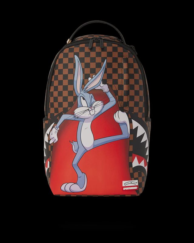 SPRAYGROUND BUGS BUNNY HERE I AM DLXSV BACKPACK