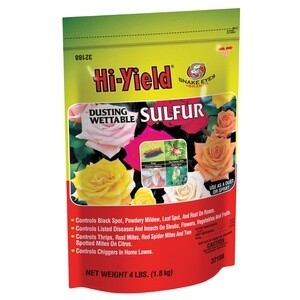 Hi-Yield Dusting Wettable Sulfur