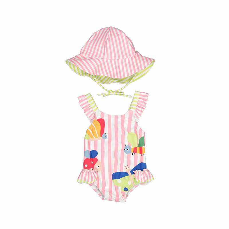 2 Pc Swim Set w/Hat