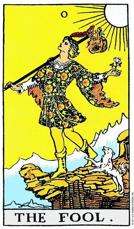 Mini Rider-Waite Tarot Deck