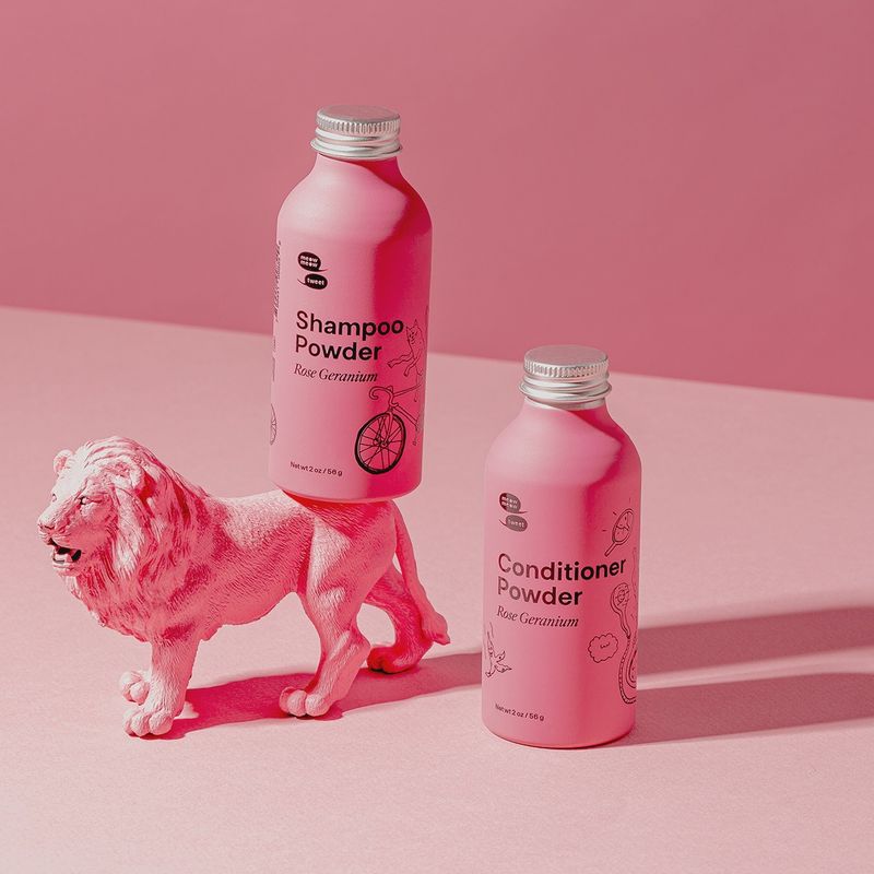 MMT Rose Geranium Hair Powder