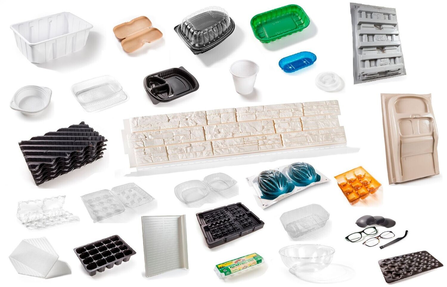 Machines for advanced plastic and paper thermoforming