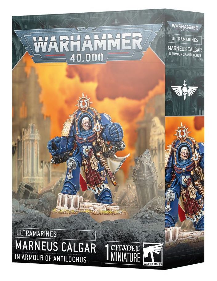 ULTRAMARINES: MARNEUS CALGAR IN ARMOUR OF ANTILOCHUS – STORE – Level Up ...