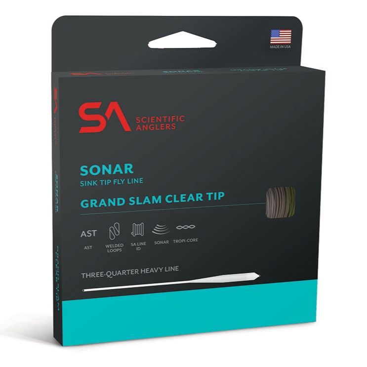 SA SONAR GRAND SLAM CLEAR TIP F/I FLY LINE