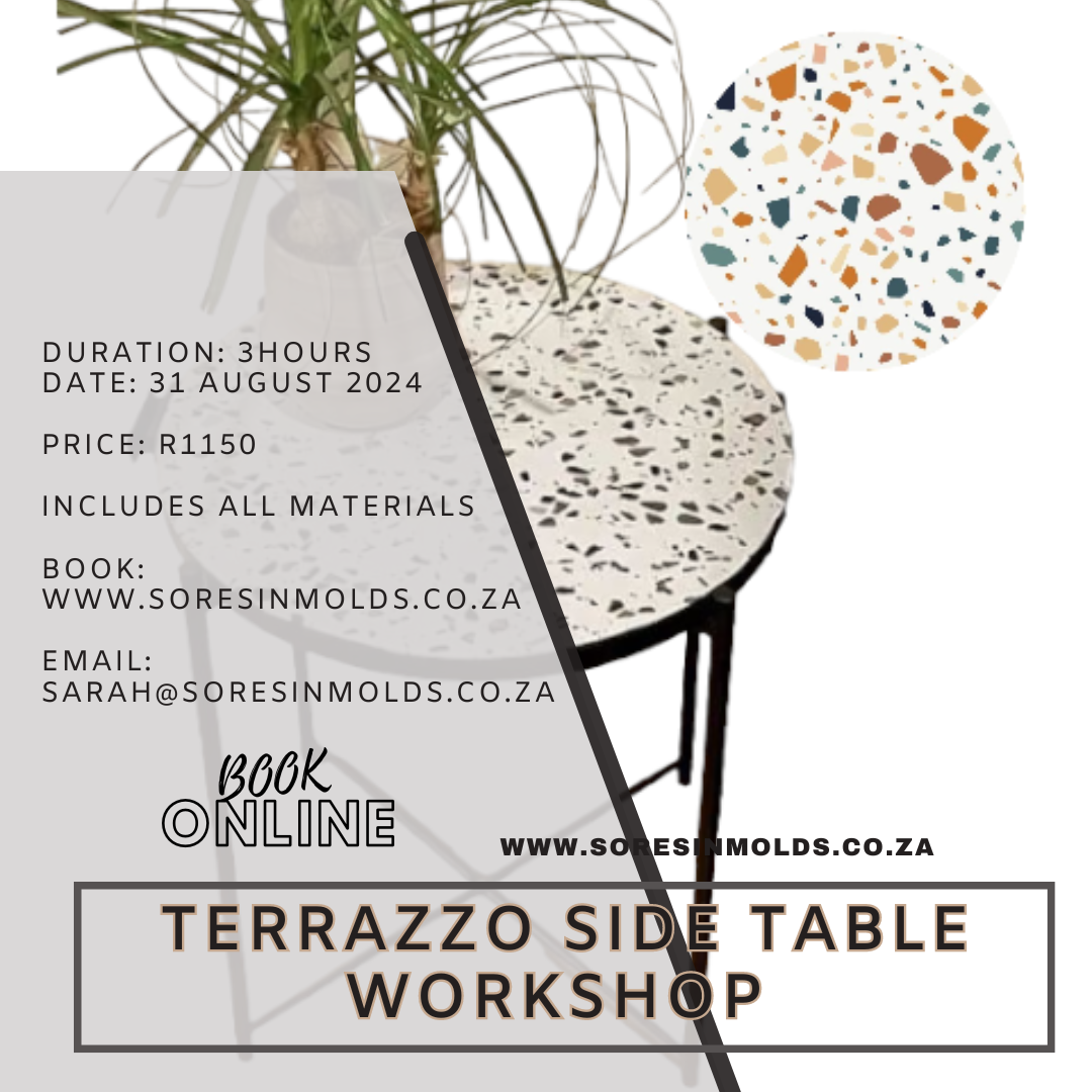 Terrazzo Side Table Workshop (31August 2024) CPT