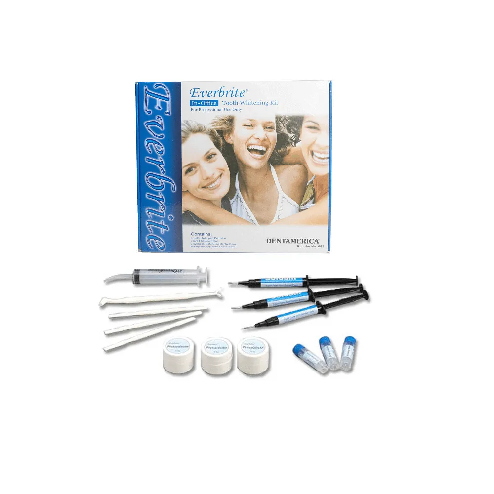 EVERBRITE - OFFICE BLEACHING KIT ( 35% Hydrogen Peroxide ) - DENTAMERICA
