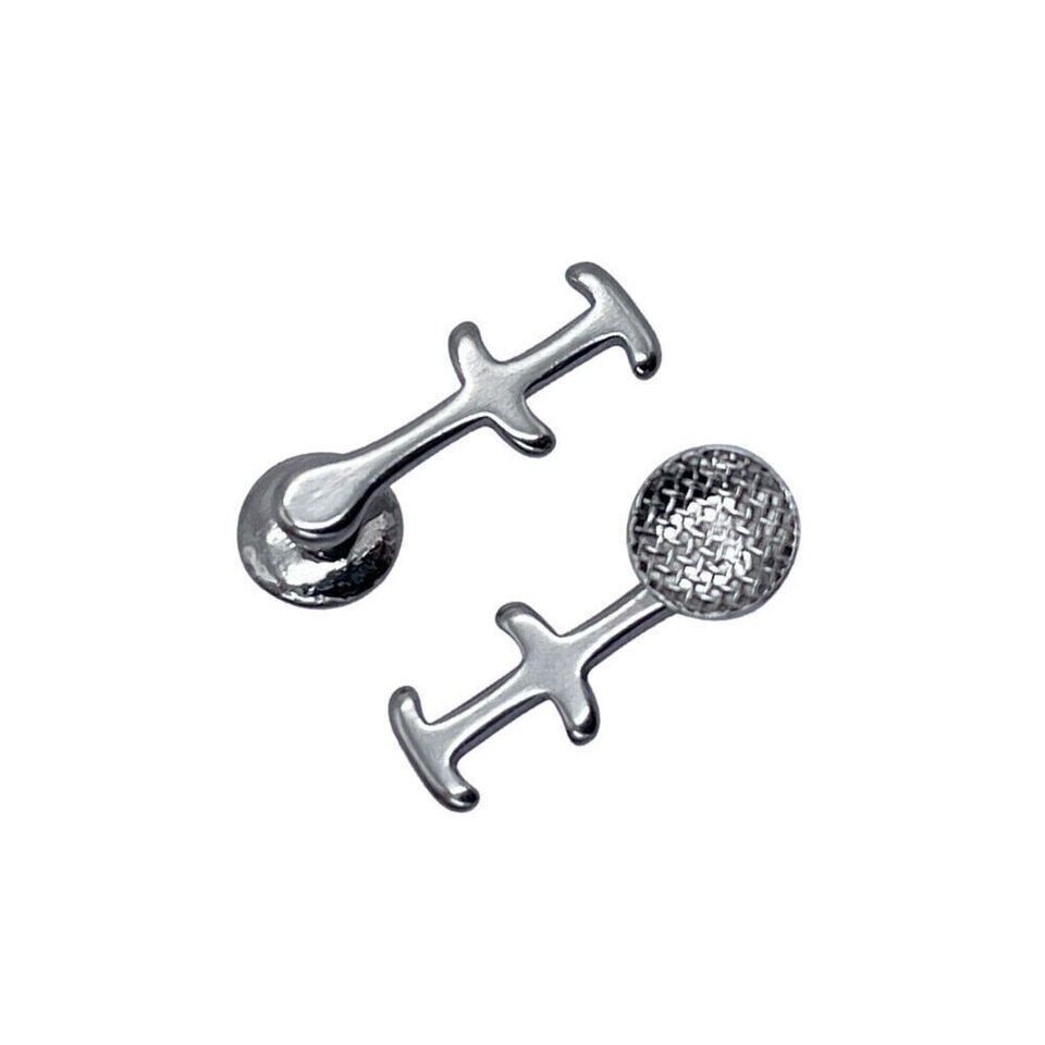 DOUBLE HOOK BUTTONS | Type 1 | ( 10pcs Bag ) - ORTHO UNION