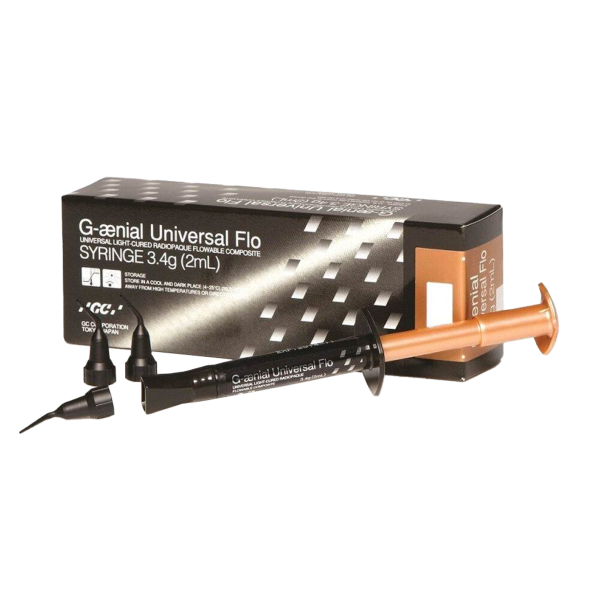 Flowable Composite G-aenial Universal Flo - Light Cure Syringe A2 3.4gm