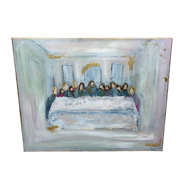 Nest Curated Home | Local Artist| Lisa Simons | The Last Supper