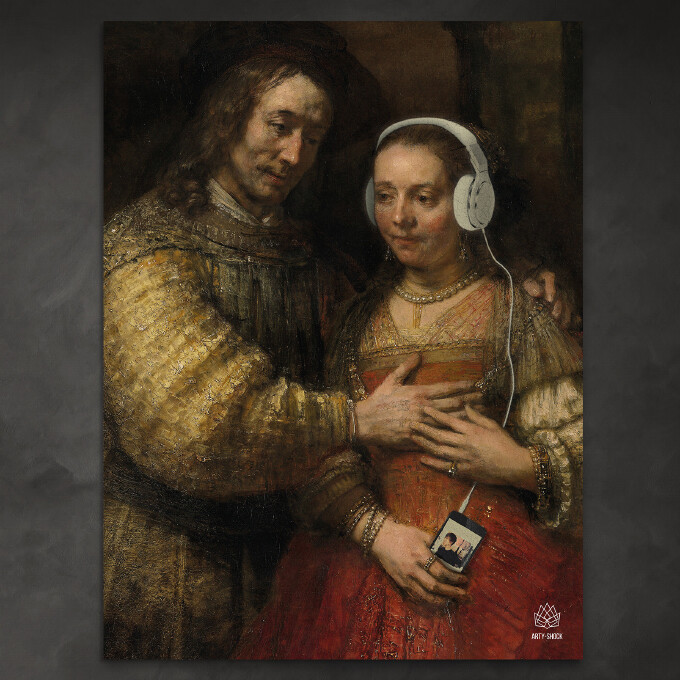 Arty-Shock - Art With A Twist - Joods Bruidje Rembrandt - Store - Arty-Shock
