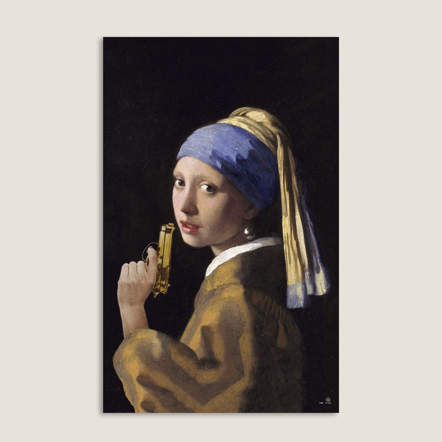 Girl with a Gun | Vermeer - Store - Arty-Shock