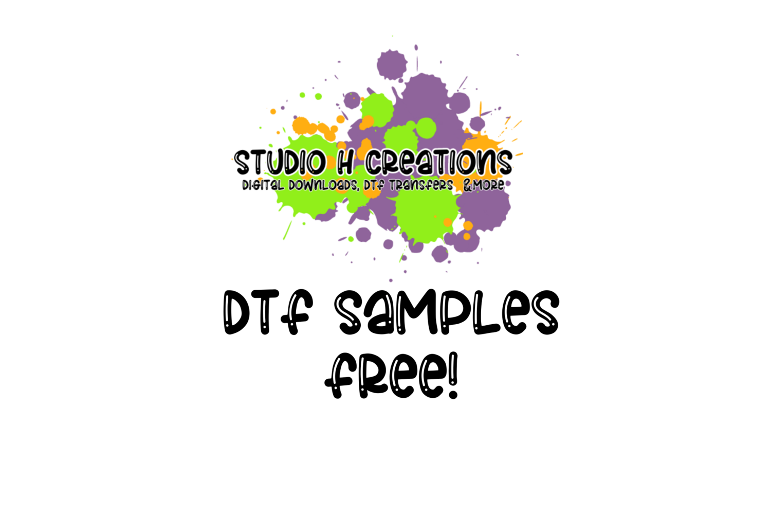 DTF Direct to Film Samples