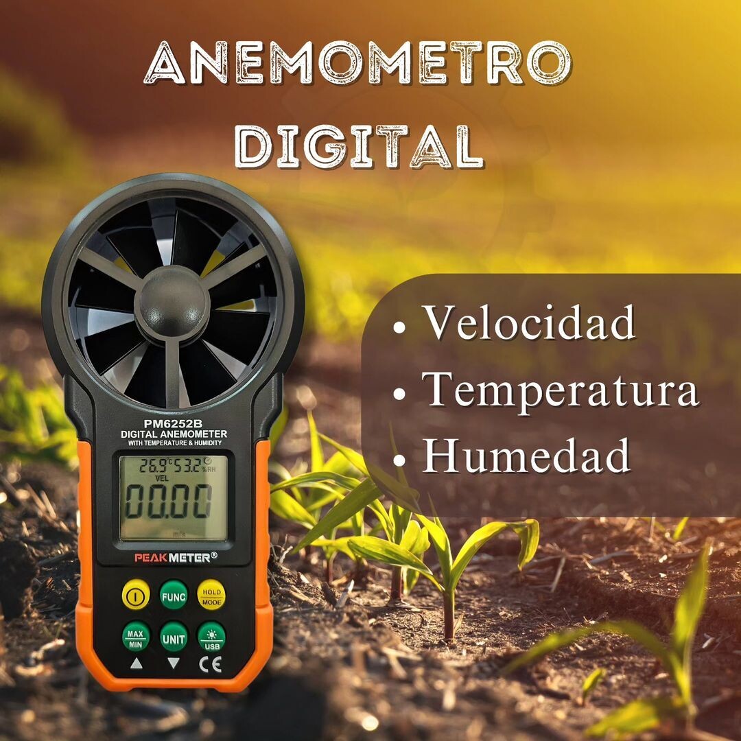 Anemómetro Digital