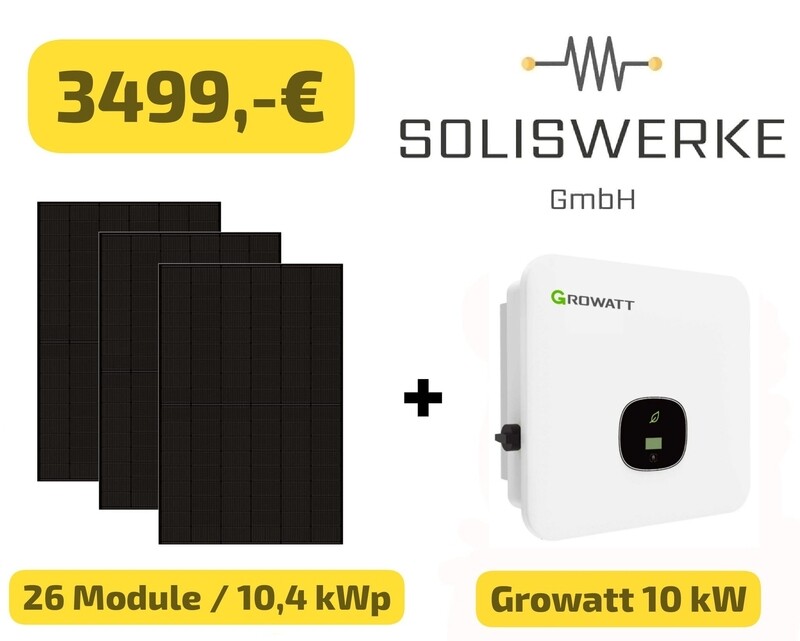 PV-Anlage 11,625 kWp / 10 kW