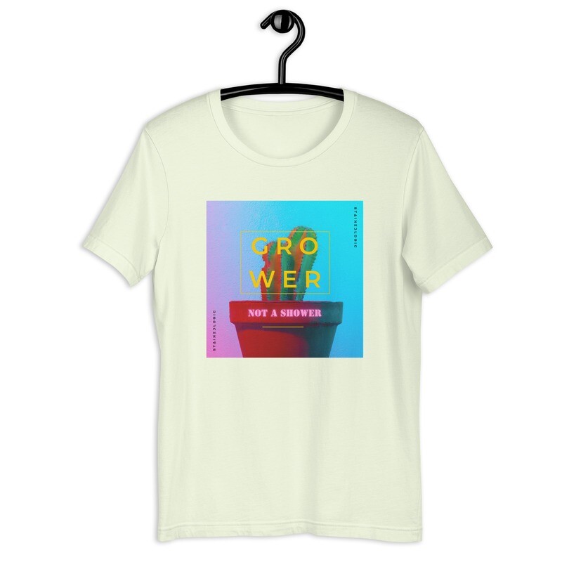 StainedLogic Grower Not a Shower Relaxed Graphic Tee