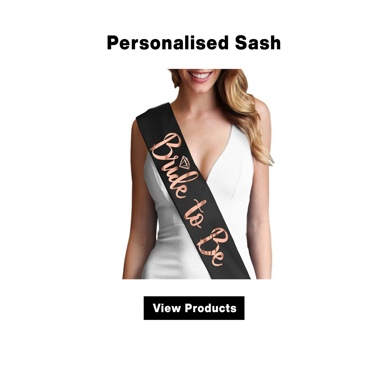 Personalised Sash