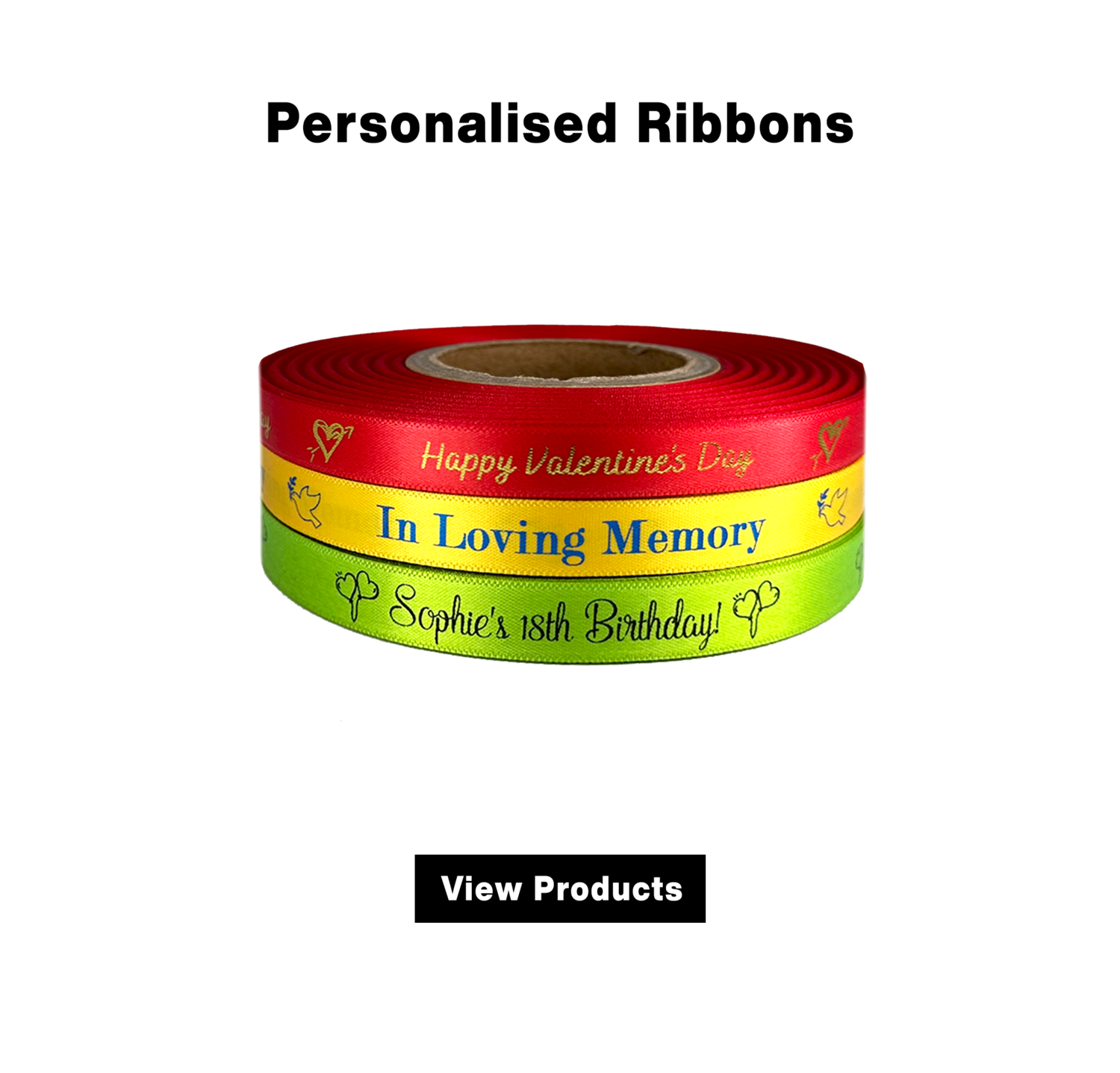 Personalised Ribbons