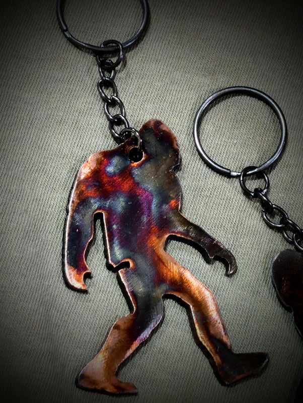 Bigfoot Keychain