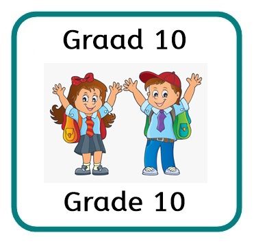 Graad/Grade 10