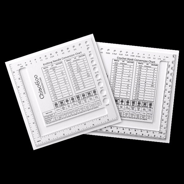 ChiaoGoo Needle and Stitch Gauges - Store - Heritage Spinning & Weaving