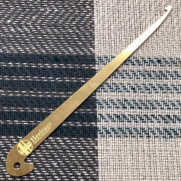 Brass Reed Hook, Heritage - Store - Heritage Spinning & Weaving