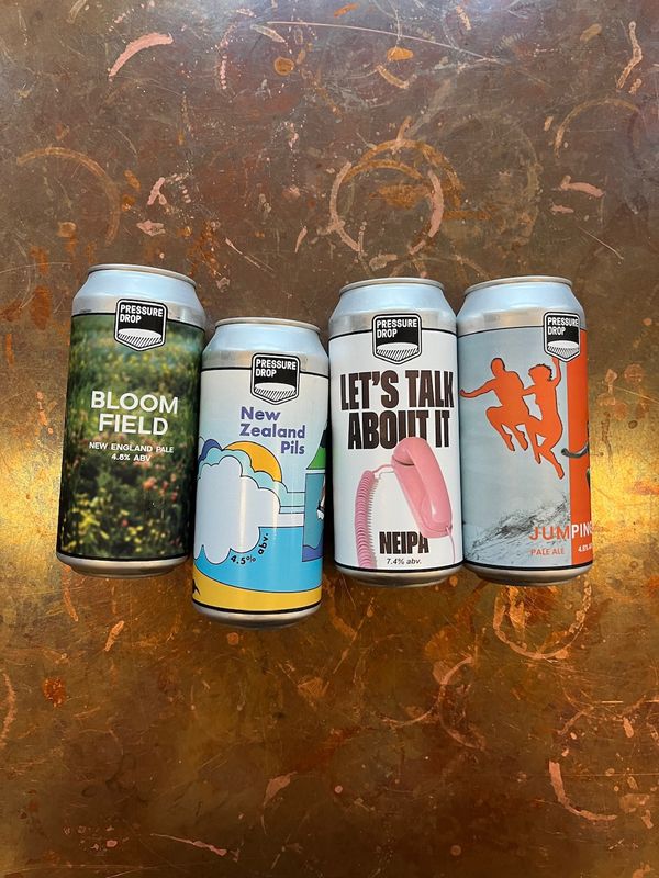 Pressure Drop Four Can Gift Pack - OFFER