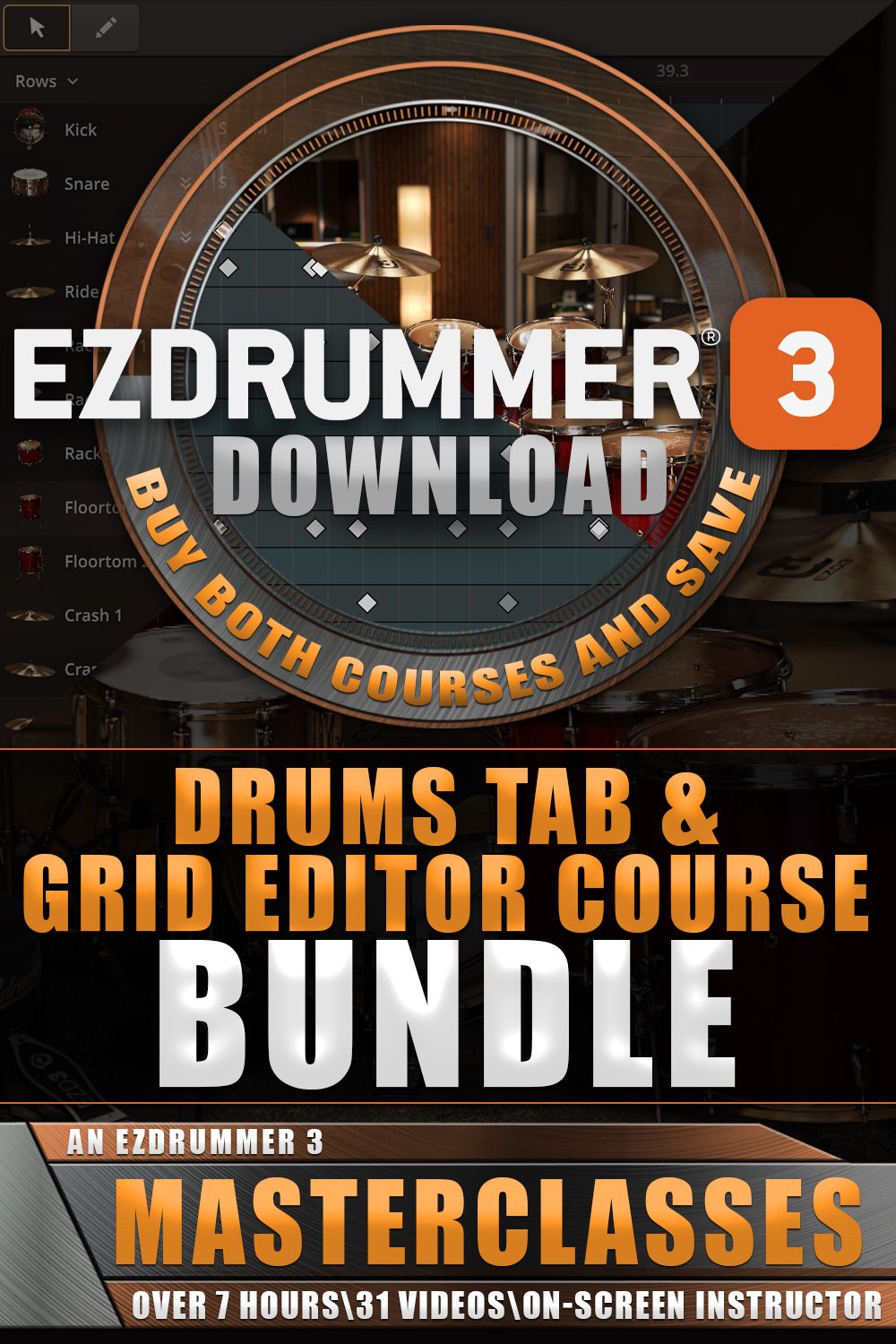 BUNDLE | Drums Tab & Grid Editor Courses (downloads) - Store - Shootie ...