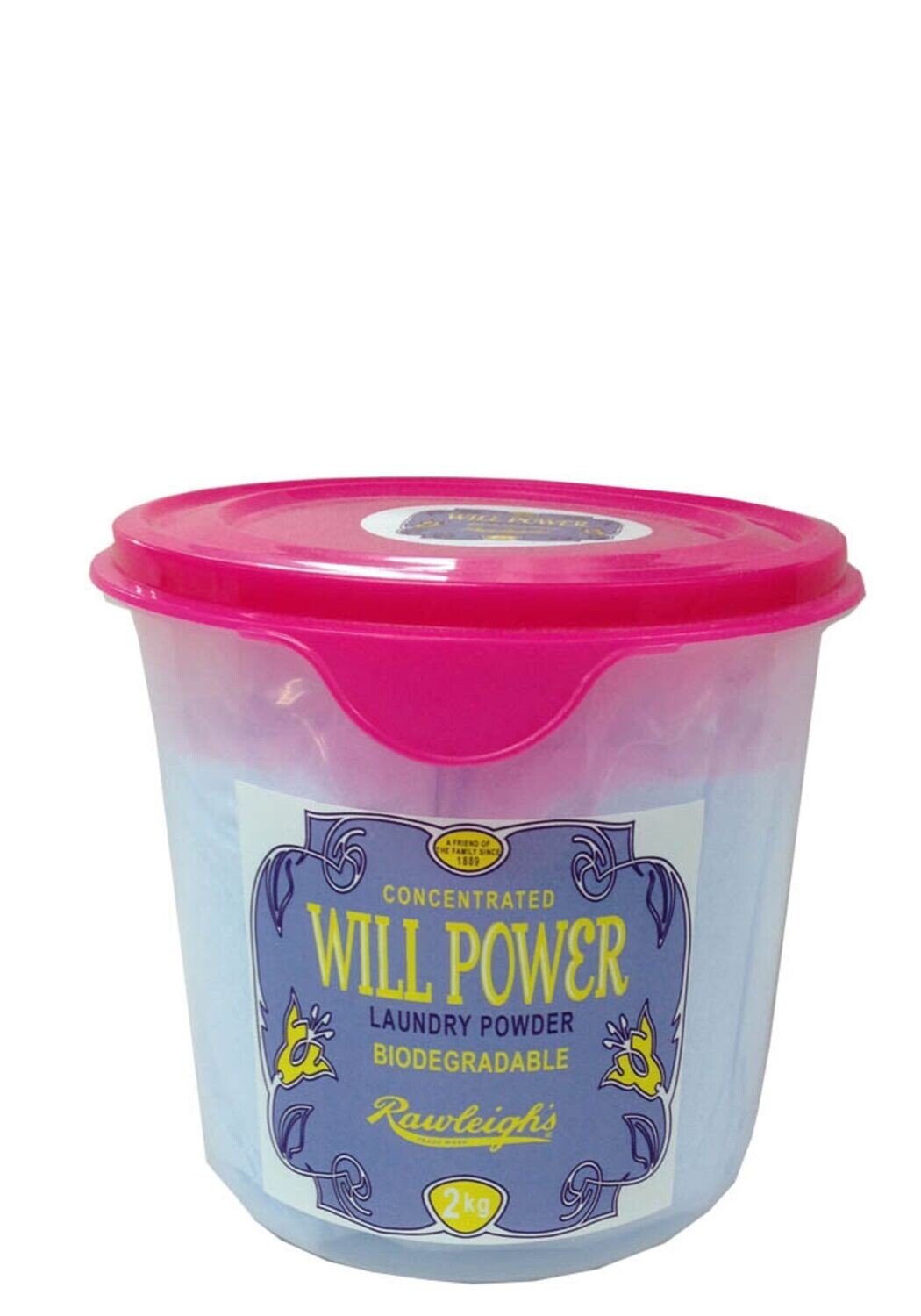 Rawleigh's Will Power Laundry Powder - 2kg pail with scoop