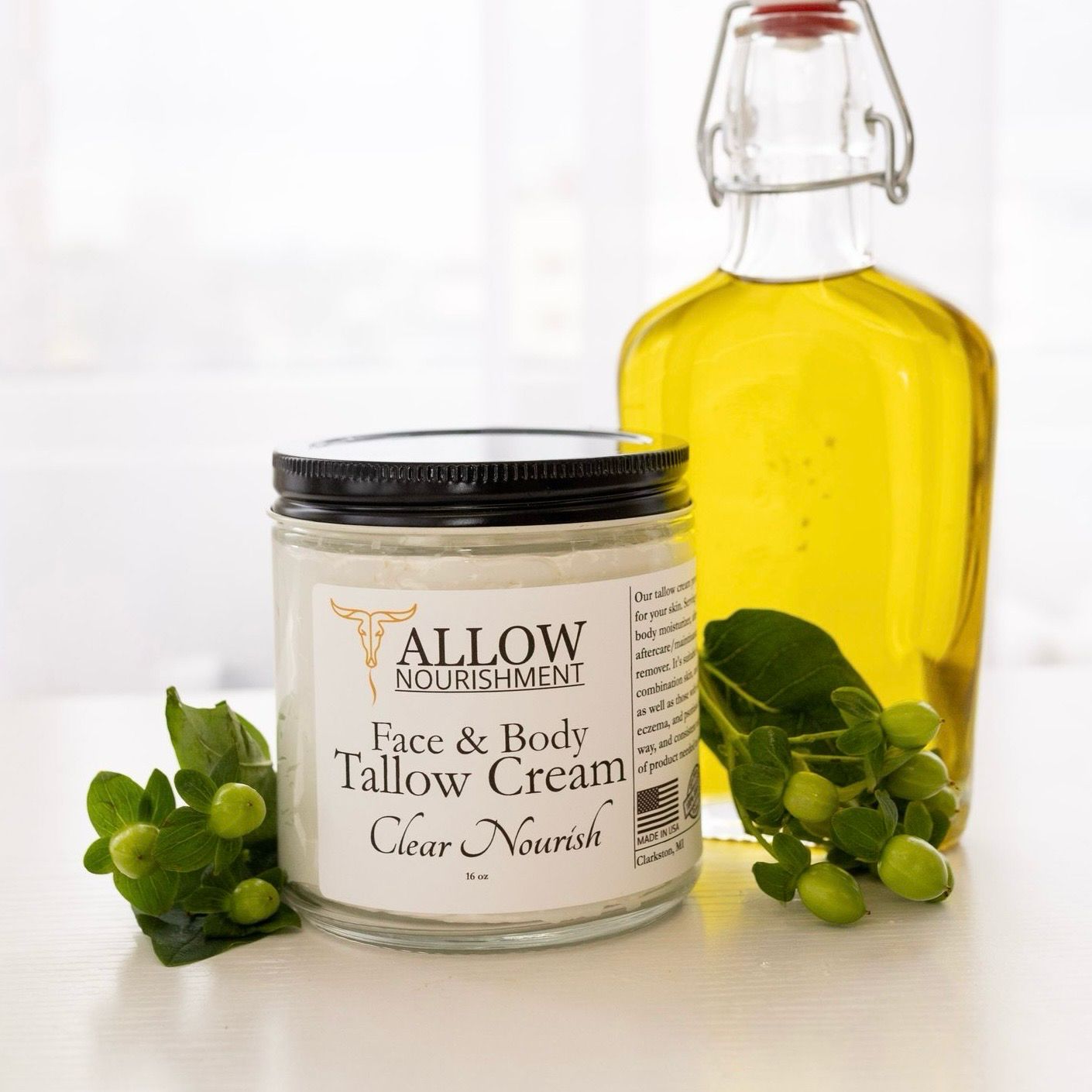 Face and Body Tallow Scrub