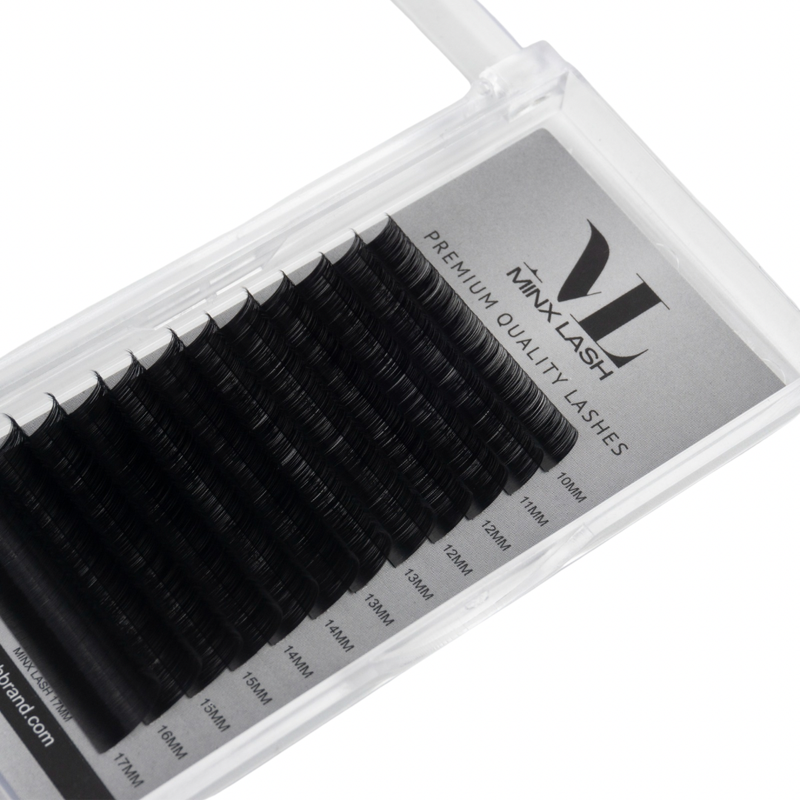 Classic Eyelash Extensions 0.18 CC-MIX LENGTH (10mm-17mm)