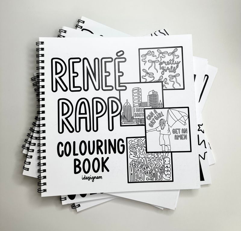Renee Rapp Colouring Book